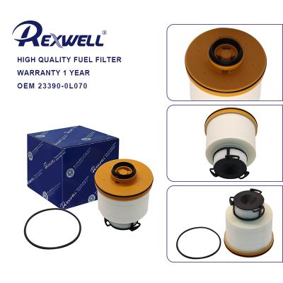 China 23390-0L070 High Quality Diesel Fuel Filter for Toyota Hilux Revo 1GD 2GD Innova for sale