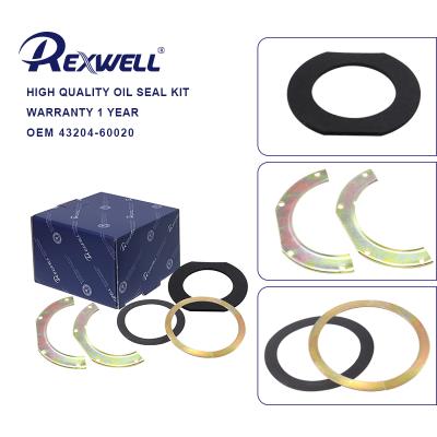 China 43204-60020 Steering Knuckle Oil Seal Kit Toyota Hilux Land Cruiser HZJ75 for sale