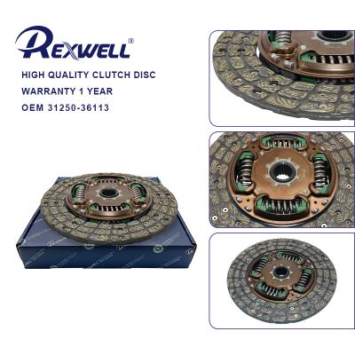 China 31250-36113 31250-36160 31250-36230 31250-36190 Aisin Clutch Disc For Toyota Land Cruiser Coaster Dyna 14B for sale