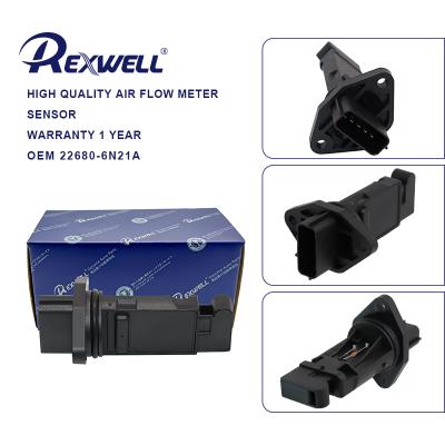 China 22680-6N21A 22680-6N210 Mass Air Flow Meter Sensor For Nissan Pathfinder Primera for sale
