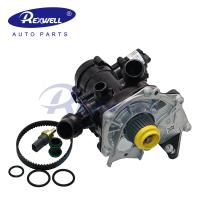 China 06L121111H 06L121012A Engine Electronic Water Pump Thermostat Housing Assembly For VW Golf AUDI A3 A4 A5 A6 Skoda Seat for sale