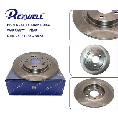 China 3502102XGW02A Auto Disc Brake Rotor for Great Wall Haval Jolion 2WD 4G15K for sale