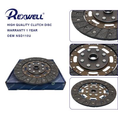 China NSD110U REXWELL Factory Wholesale High Quality Clutch Plate For Nissan for sale