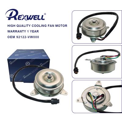China 92122-VW000 Radiator Cooling Fan Motor For Nissan Urvan Caravan E25 E26 NV350 for sale