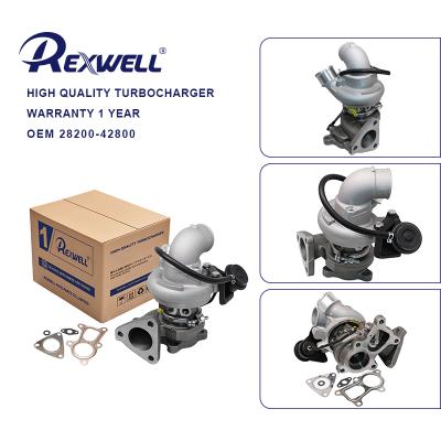 China 28200-42800 28200-42650 715924-5005S High Performance Turbocharger for Hyundai Grand Starex H-1 for sale