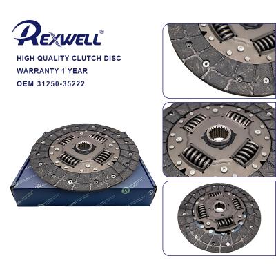 China 31250-35222 31250-35200 31250-35201 31250-35202 31250-35221 31250-35220 Auto Clutch Disc for Toyota Hiace Hilux Dyna Land Cruiser FJ90 for sale