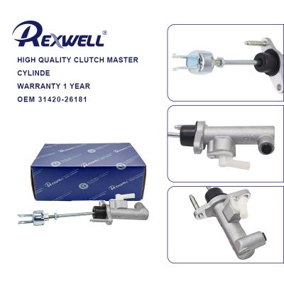China 31420-26180 31420-26181 31420-26182 31420-75050 Clutch Master Cylinder For Toyota Hiace Van Commuter Bus 2L 2RZ 3RZ 2KD for sale