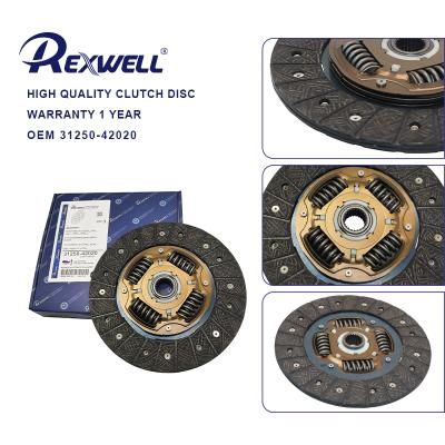 China 31250-42020 31250-42021 High Quality Clutch Disc For TOYOTA RAV4 for sale
