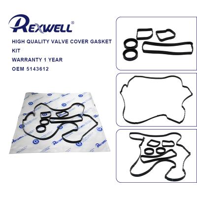 China 5143612 56059500 CM5E-6D271-AA CM5Z-6584-A Engine Valve Cover Gasket for Ford FOCUS III 2.0 for sale