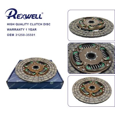 China 31250-35501 31250-35400 DTX-141 REXWELL High Performance Clutch Disc for Toyota Hiace 4Runner Land Cruiser 1KZ for sale