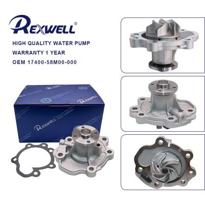 China 17400-58M00 17400-51K00 17400-69L00 GWS-45A Engine Water Pump for Suzuki Swift Nissan Opel for sale