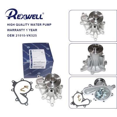 China 21010-VK525 B1010-VK525 21010-5X00B 21010-EB70A 21010-EB325 GWN-84A Engine Water Pump for Nissan NP300 D40 Pickup D22 YD25 Cabstar F24M for sale