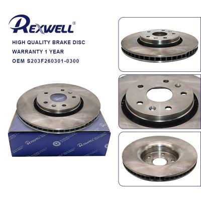 China S203F260301-0300 3501101AW03 501101AW03 Brake Disc Rotor for Changan CS55 for sale