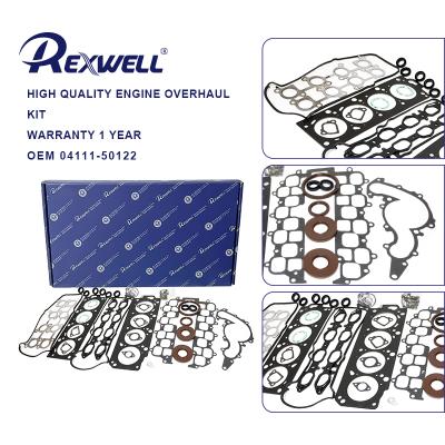 China 04111-50122 04111-50121 04111-50120 Engine full Gasket kit for Toyota Land Cruiser 100 UZJ100 for sale