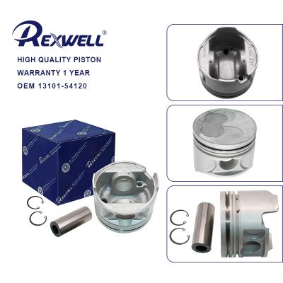 China 13101-54120 13103-54120 Engine Piston Set for Toyota Hilux Hiace Dyna Fortuner 5L for sale