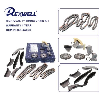 China 23360-4A020 Timing Chain Repair Kit for Hyundai Starex H-1 Kia K2500 Porter Sorento for sale