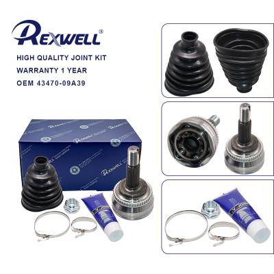 China 43470-09A39 43470-09A38 43470-09N90 43470-09Q50 CV Joint Kit for Toyota Corolla 1CD 1ND 1ZZ Avensis 1AZ 2AZ for sale