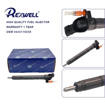 China 0445116059 0445116019 580540211 Common Rail Injector for I-ve-co Fiat for sale