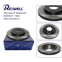 China 40206-ED510 40206-ED51A Brake Disc Rotor for Nissan Tiida Hatchback Livina for sale