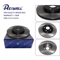China 43512-02240 43512-02270 43512-12710 Brake Disc Rotor for Toyota Corolla Verso for sale