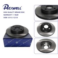 China 43512-12330 43512-12340 Brake Disc Rotor for Toyota Corolla for sale