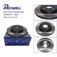 China 43512-16120 43512-16110 Brake Disc Rotor for Toyota Starlet Paseo for sale
