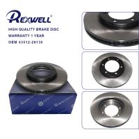 China 43512-26130 43512-26180 Brake Disc Rotor for Toyota Hiace for sale