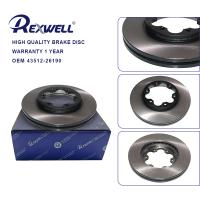China 43512-26190 Brake Disc Rotor for Toyota Hiace 2005-2009 for sale
