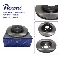 China 43512-52120 43512-0D230 43512-0D130 Brake Disc Rotor for Toyota Yaris Vios NCP9# NSP9# Prius NHP10 for sale