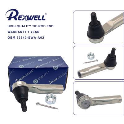 China 53540-SWA-A02 53540-SWA-A01 SE-H021 Steering Tie Rod End for Honda CR-V for sale
