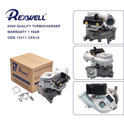 China 14411-3XN1A 14411-3XN3A 14411-3XN3B Auto Turbocharger for Nissan Caravan NV350 for sale