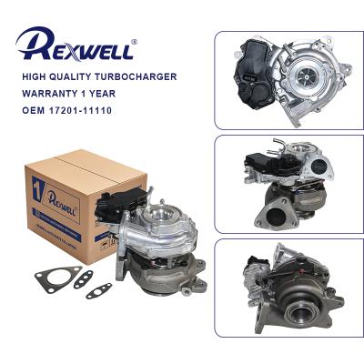 China 17201-11110 Engine Turbocharger for Toyota Hilux Revo 2GD-FTV for sale