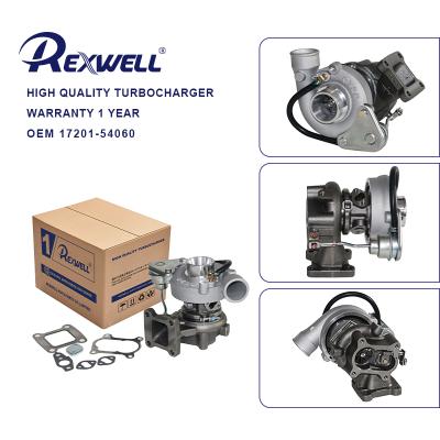 China 17201-54060 CT20 Engine Turbocharger for Toyota Land Cruiser 4-Runer 2L-T for sale