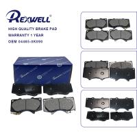 China 04465-0K090 04465-35290 Rexwell Brake Pad for Toyota Hilux Land Cruiser Prado Fortuner 4Runner for sale
