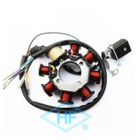 China Honda Motorcycle Stator assy , Copper Motorcycle Magneto Coil for sale