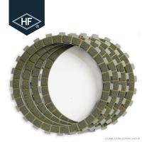 China Pulsar Paper Based Motorcycle Clutch Plate Kevlar Black Color Quick Heat Dissipation for sale