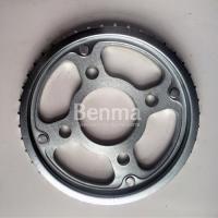 China 1045 Steel Heattreatment Endurance Motorcycle Sprockets kits Black and Silver Color for sale