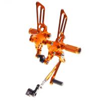 China Mirror / CNC Footrest Motorcycle Modified Parts OEM Service Durable Colored for sale