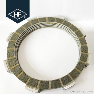 China Oilproof CG125 Motorcycle Clutch Plate 4 Pcs 36 / 48 Friction Surface for sale