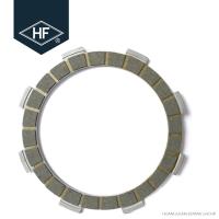 China 36 Oil Groove Motorcycle Clutch Plate 3.0mm Thickness 8 Teeth Yellow Color for sale