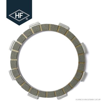China 36 Oil Groove Motorcycle Clutch Plate 3.0mm Thickness 8 Teeth Yellow Color for sale
