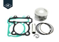 China GY6 58.5mm Motorcycle Aluminium Cylinder Kit For 125cc 150cc Moped Scooter TaoTao Modified for sale