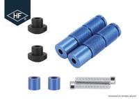 China CNC Aluminum Motorcycle Modified Parts Pegs Rear Pedals Set For BMW / Honda for sale