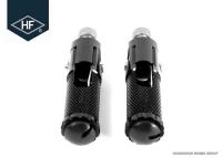 China 6 Colors Motorbike Modification Parts , Folding Footrests Custom Motorcycle Foot Pegs for sale
