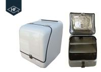 China 166L Fiberglass Motorcycle Delivery Box For Scooter Multi Color 13KG G . W for sale