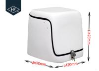 China Durable Motorcycle Delivery Box , 67L Fiberglass Reinforced Pizza Delivery Box For Motorcycle for sale