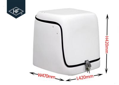 China Durable Motorcycle Delivery Box , 67L Fiberglass Reinforced Pizza Delivery Box For Motorcycle for sale