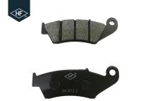China Less Metallic Oem Brake Pads , Black Motorcycle Racing Brake Pads CRM 250 Non Asbestos for sale