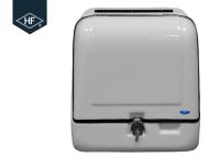 China Waterproof Insulated Motorcycle Delivery Box , 113L White Motorbike Pizza Delivery Box for sale