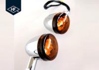 China Chrome 20 LED Aftermarket Motorcycle Lights For Harley / Honda / Yamaha for sale